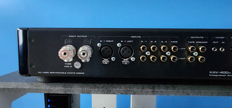 Krell KAV 400xi integrated amplifier,black,aftermarket remote | eBay