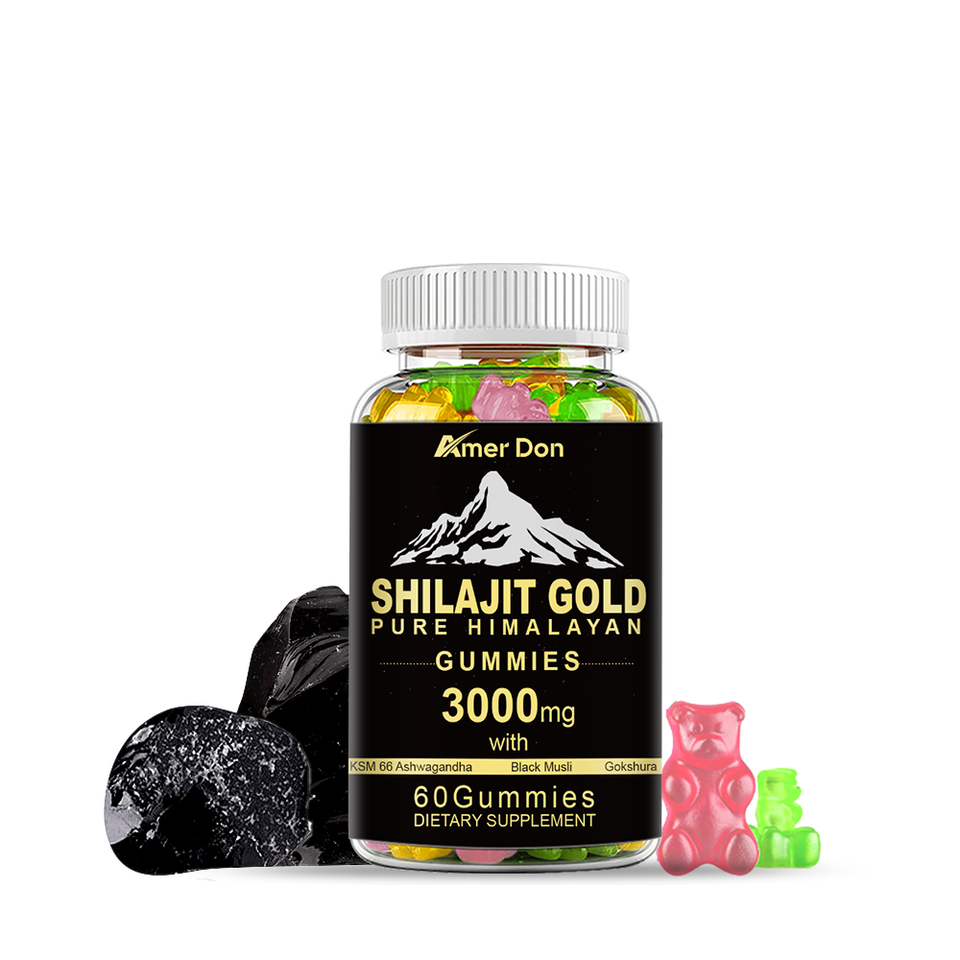 Himalayan Shilajit GOLD Gummies, Organic, Extremely Potent 3000mcg ...
