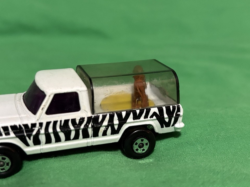 Vintage 1970s Matchbox No. 57 Rolamatics White Ford Ranger Wild Life Lion Truck | eBay