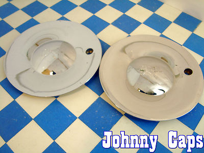 X Power Racing Wheels #N/A Custom Wheel Chrome Center Cap. (2) Center ...