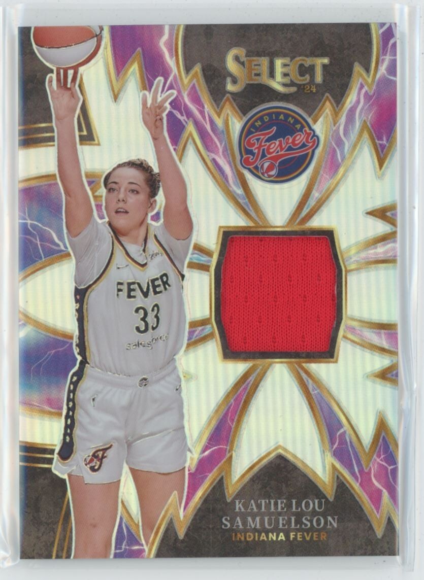 2024 Panini Select WNBA Basketball Sparks Jersey Katie Lou Samuelson ...