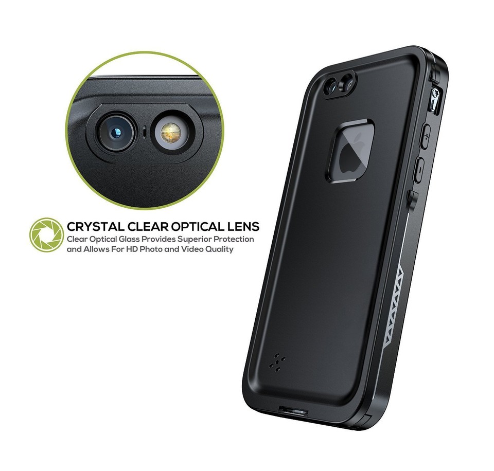 iPhone 8 Case Full Body Waterproof Cover With Screen Protector For ...