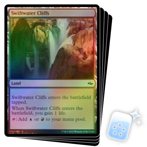 FOIL SWIFTWATER CLIFFS X4 Fate Reforged FRF Magic MTG MINT CARD | eBay