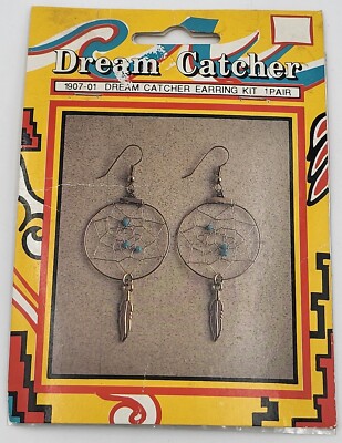 Vintage Dream Catcher 1907-01 Earring Kit 1-Pair - New | eBay