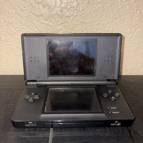 Nintendo DS Lite Handheld System BLACK UNTESTED FOR PARTS/REPAIR No ...