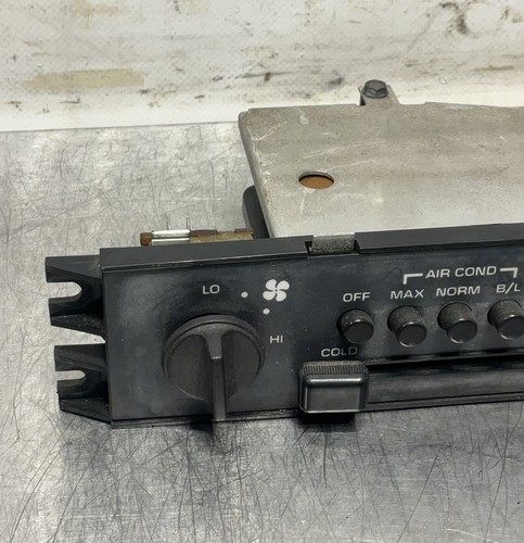 1985-1988 Pontiac Fiero GT Push Button AC Heater Climate Control OEM | eBay
