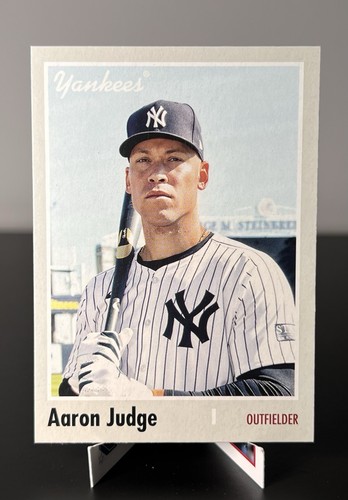 2024 Topps Archives Aaron Judge Design Variation SP #162 MVP New York ...