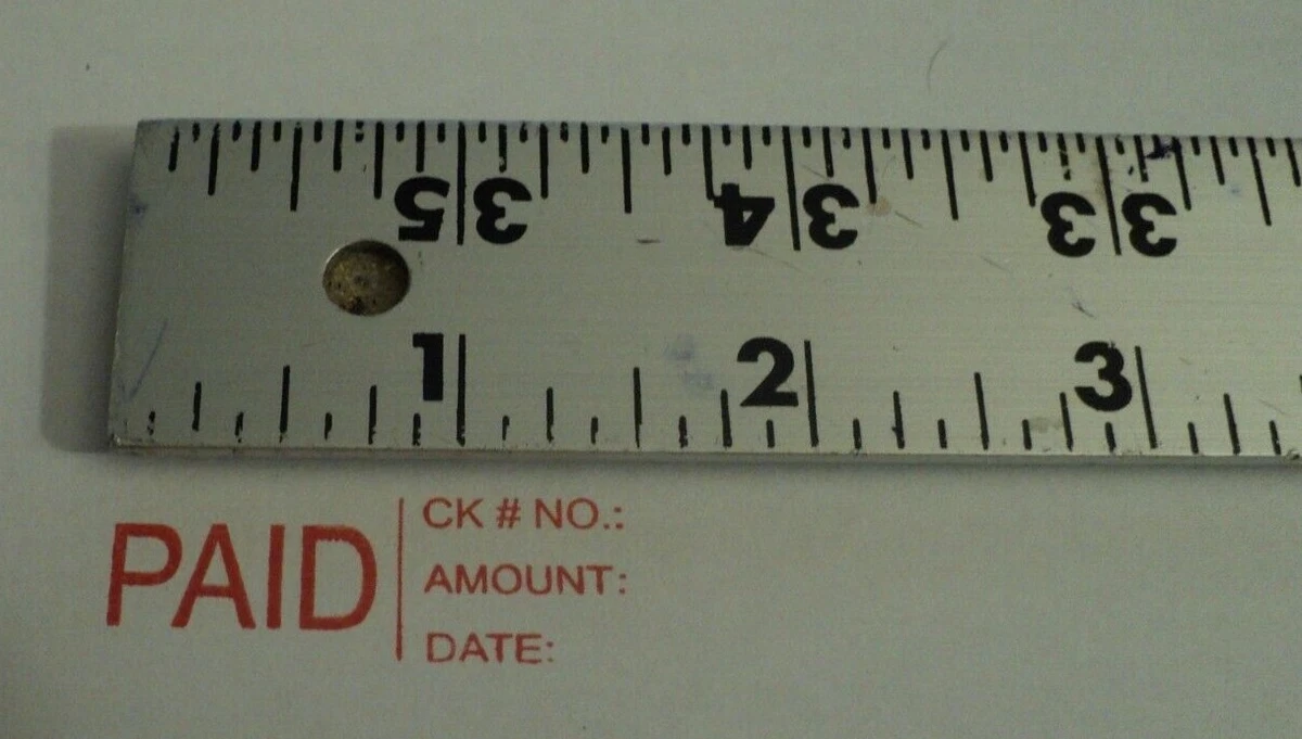 Paid Stamp With Date And Check Number