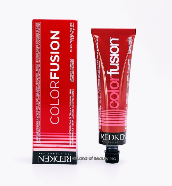 Redken Cover Fusion Permanent Hair Color Metallic Glam 8t Titanium for ...