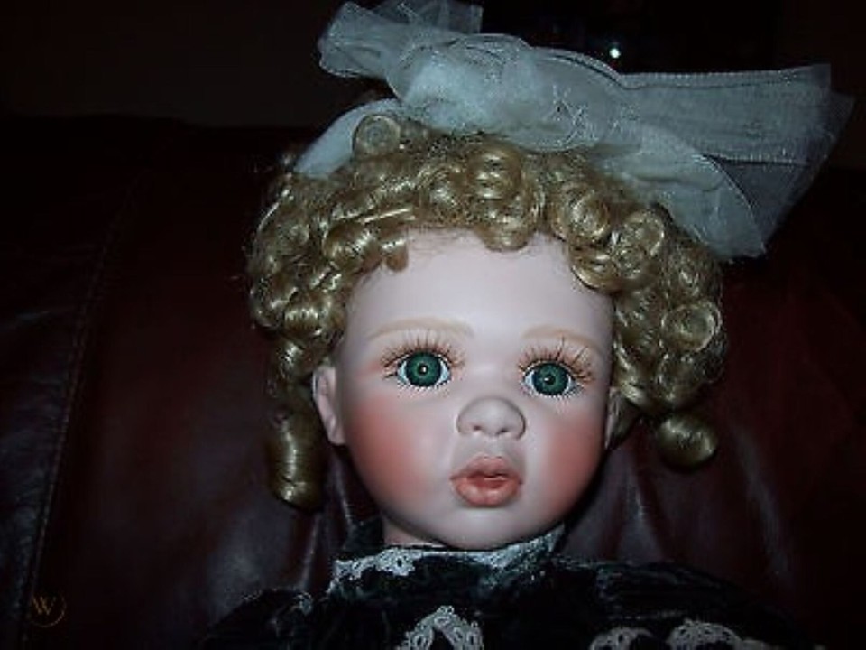 Porcelain Collectible Doll - "Hope" by Connie DeRek - Hamilton ...