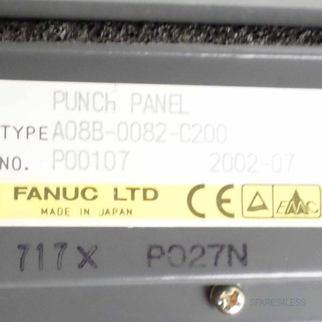 FANUC Punch Panel A08b-0082-c200 A08B0082C200 for sale online | eBay