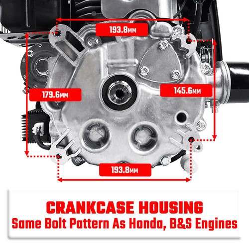 16HP Vertical Shaft Engine Lawn Mower Petrol Motor 4 Stroke OHV Ride On ...