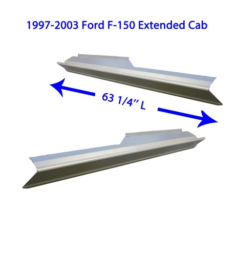 1997 1998 1999 2000 2001-03 Ford F-150 EXTENDED CAB OUTER ROCKER PANELS ...