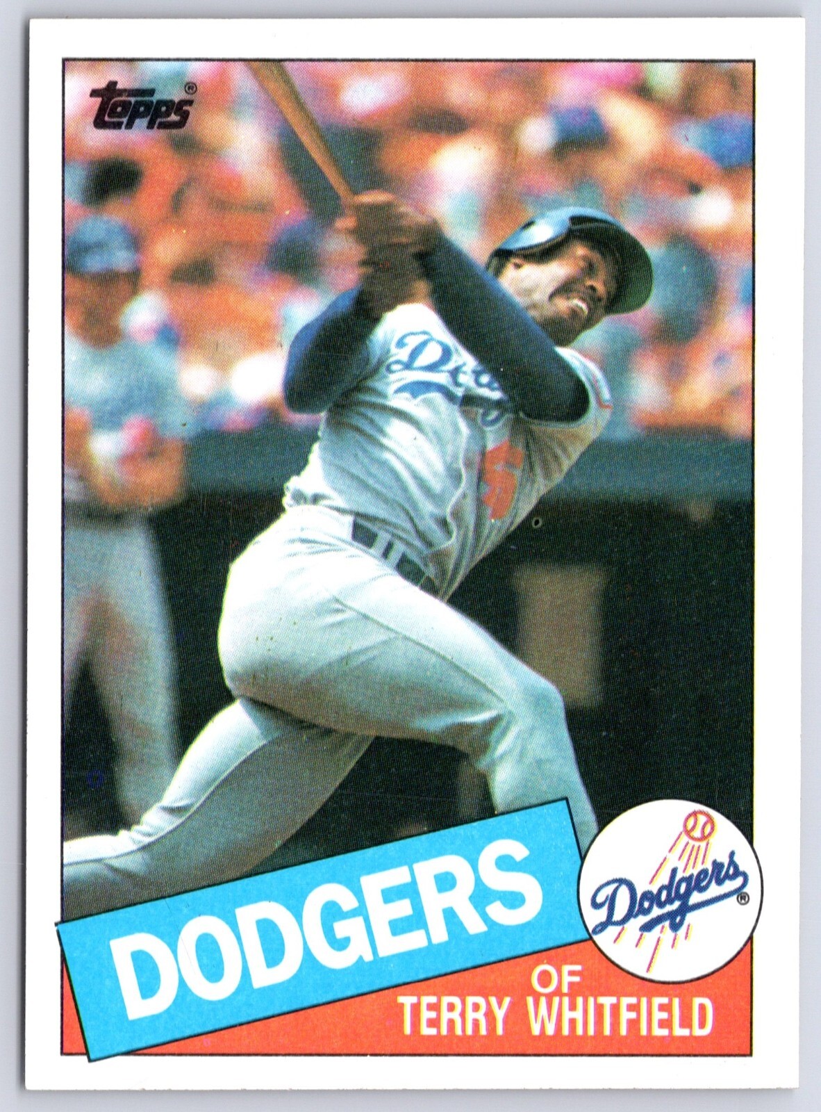 TERRY WHITFIELD 1985 TOPPS 85 NO 31 NRMINT+ 32794 | eBay