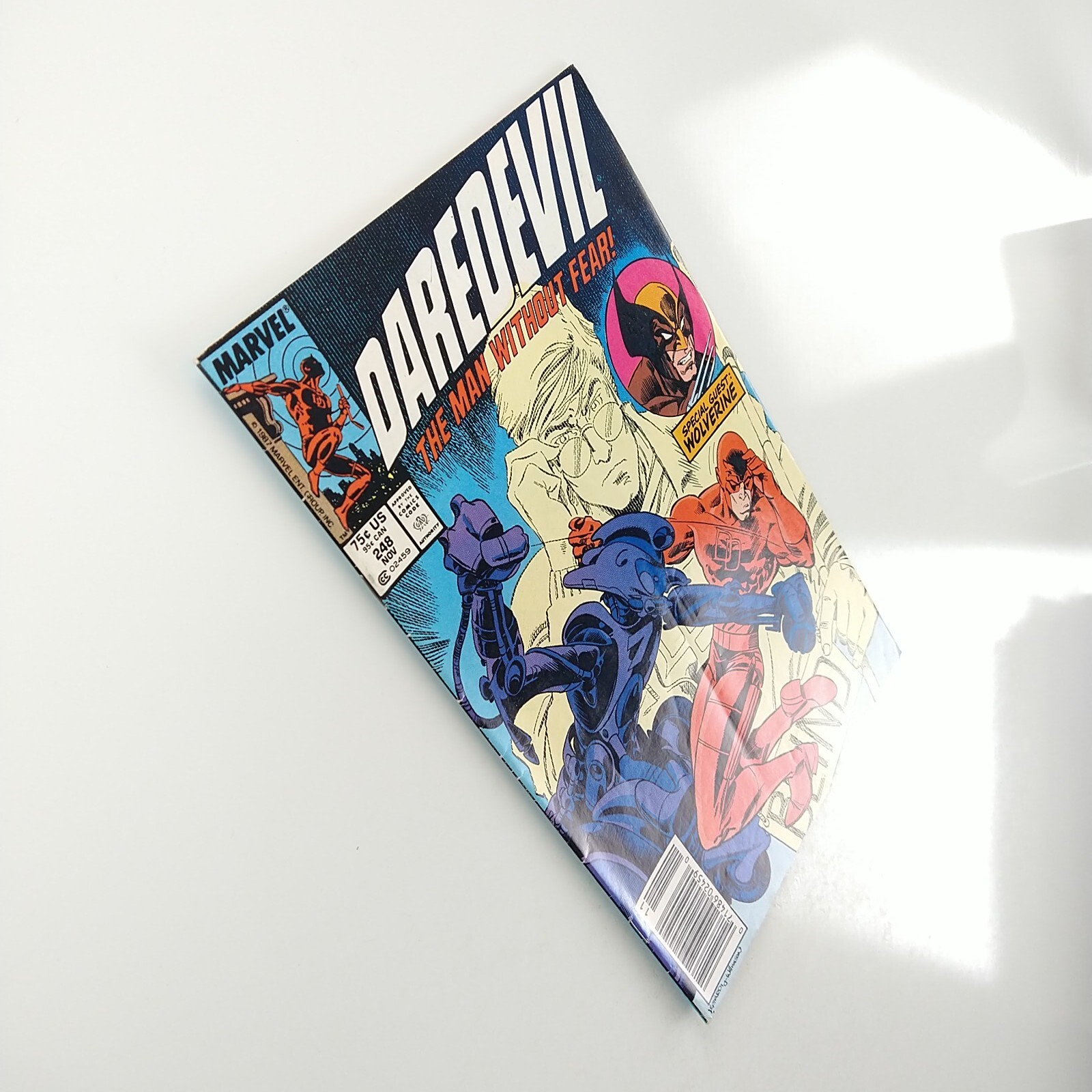 Daredevil #248 Newsstand Wolverine Appearance (1987 Marvel Comics) | eBay