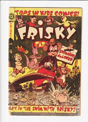 Golden Age Frisky Fables # 43 L.B. COLE Cover | eBay