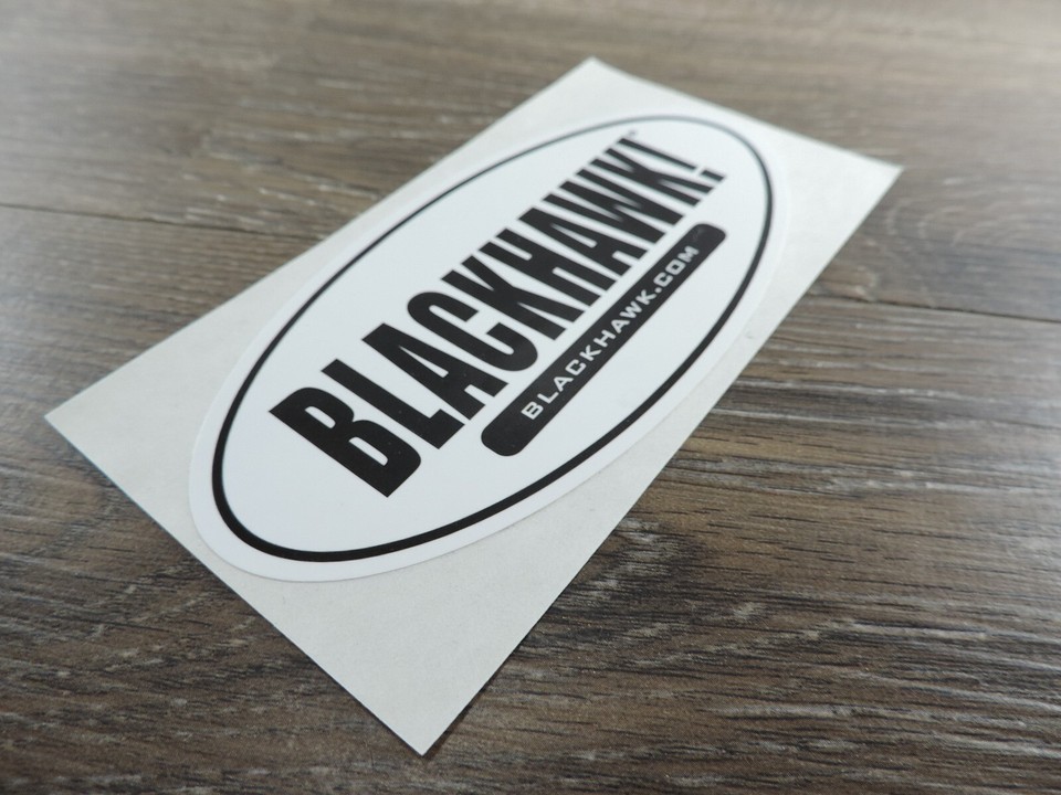 Blackhawk! Sticker 5"x2.5" | eBay