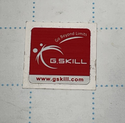 G.SkILL Sticker Decal 1x1” | eBay