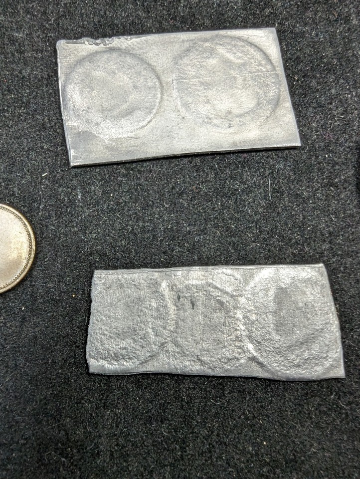 4 Pcs Philippines Coin Prototypes Die Trial Strike Collection Uniface ...