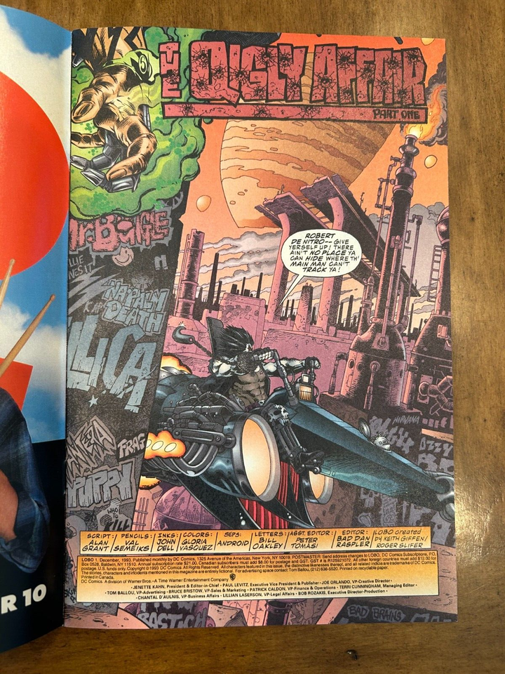 DC Comics Lobo Issues #1-2 & Annual #1 (1993-1994) Excellent Copies | eBay