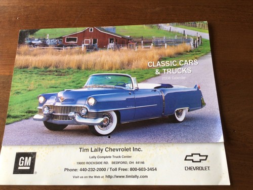 Chevrolet Classic Cars and Trucks 2008 Wall Calendar | eBay