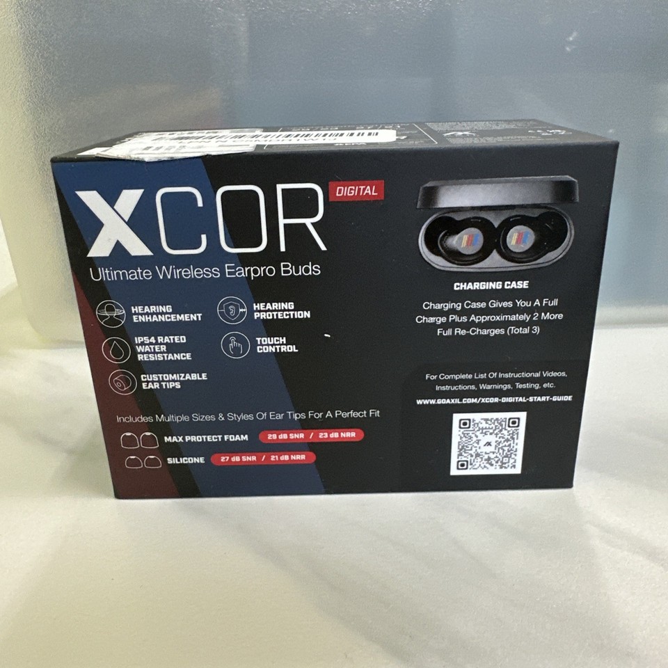 AXIL XCOR DIGITALNASCAR Wireless Earbuds — EarPRO NEW Open Box | eBay