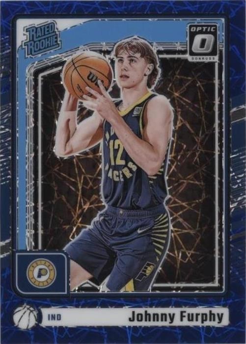 2024-25 Panini Donruss Optic - Rated Rookie Johnny Furphy #261 Blue ...