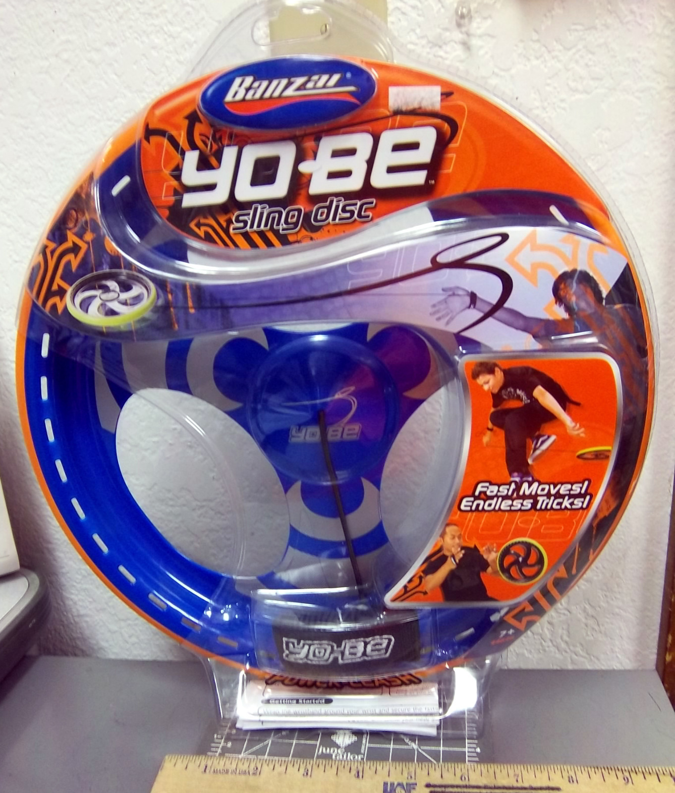 Yo-Be Yobe Sling Disc by Banzai, fast moves, fun tricks, colorful NEW ...