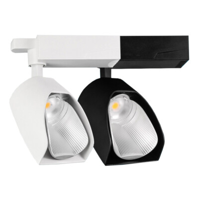 LED Ceiling Side Light Adjustable Picture Project Lamp 2-lineTrack Rail ...