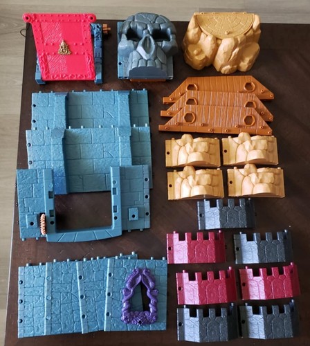 Fisher Price Imaginext Medieval Battle Castle Playset Lot of 89 Pieces ...