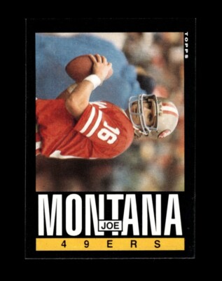 1985 Topps Set-Break #157 Joe Montana NM-MT OR BETTER *GMCARDS* | eBay