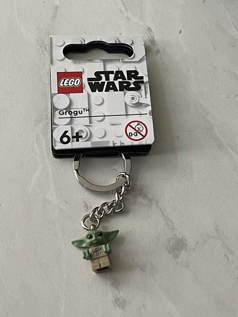 Lego Star Wars Grogu Baby Yoda Minifigure Key Chain / Key Ring (854187 ...