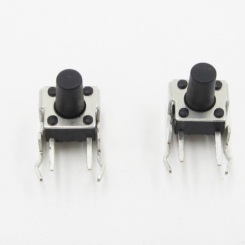 20/50pcs 100pcs 2 Pin Right Angle Tactile Tact Push 6*6*9mm Button ...