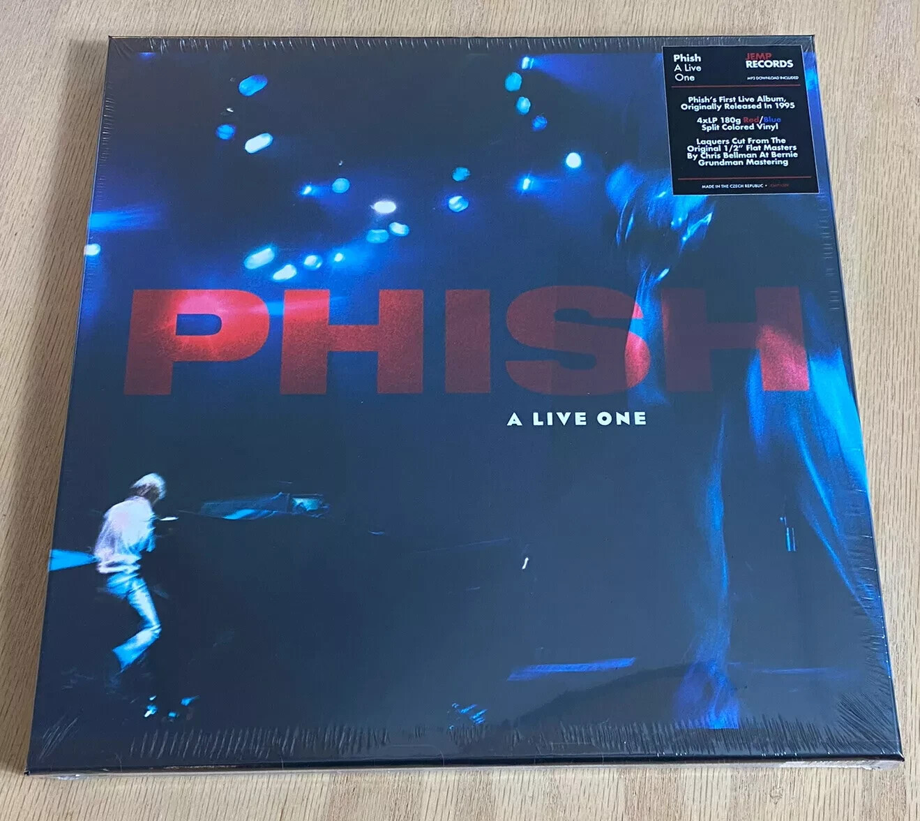 Phish - A Live One - 2017 - 4XLP Box Set - Red/Blue 180G Vinyl - Brand ...