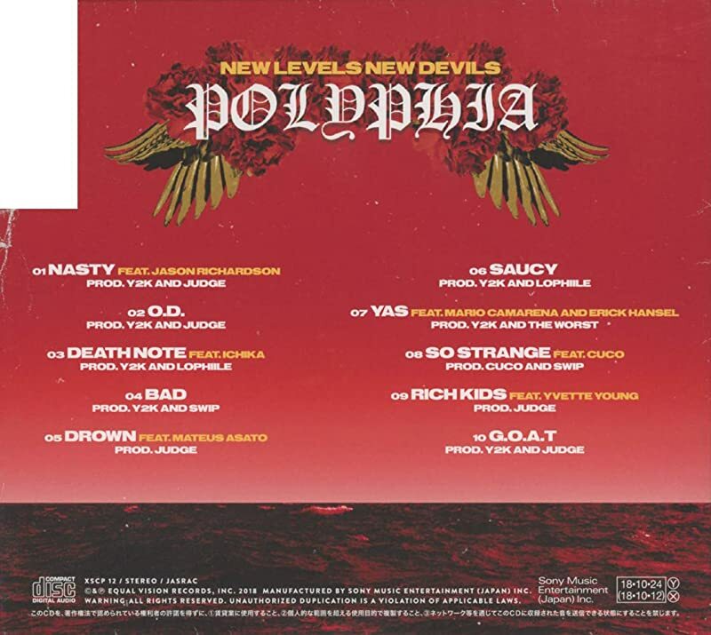 POLYPHIA-NEW LEVELS NEW DEVILS-JAPAN CD +Tracking number | eBay