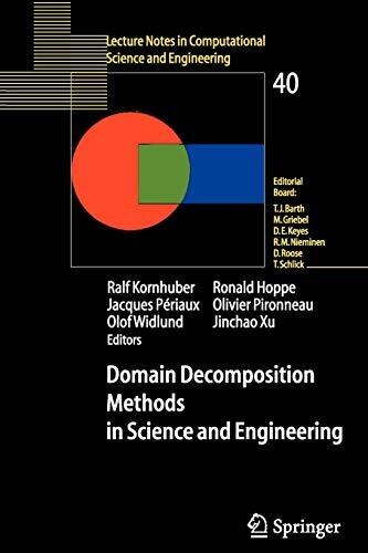 Domain Decomposition Methods in Science and Engineering | eBay