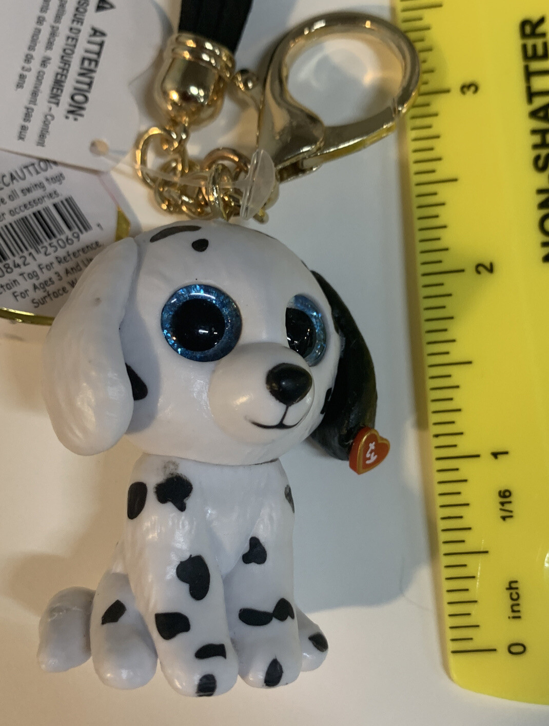 Ty Beanie Boos Key Clip Mini - Fetch the Dog - NEW w/Tag - Birthday ...