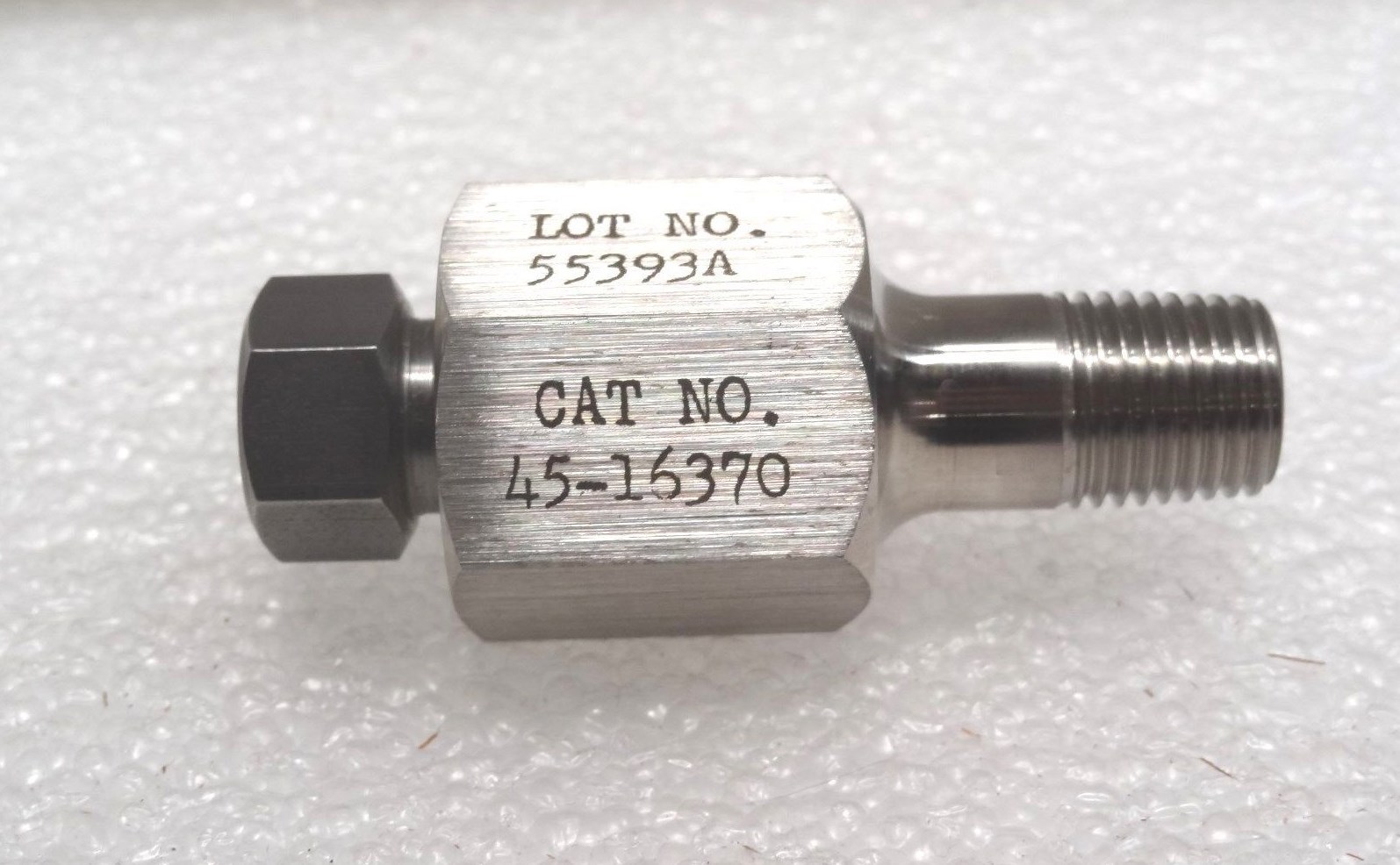 Aminco Adapter 45-16307 1/4 HP x 1/8"MNPT Stainless Steel | eBay