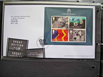 GB 2014 GREAT BRITISH FILMS MIN/SHEET ON FDC | eBay UK