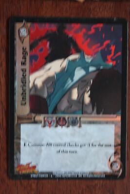 UFS Street Fighter Foundation- Foil "Unbridled Rage" Set SF03 | eBay