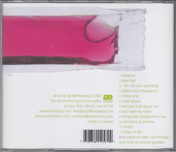 Freezepop - Fancy Ultra•Fresh - Compact Disc - 2004 - The Archenemy ...
