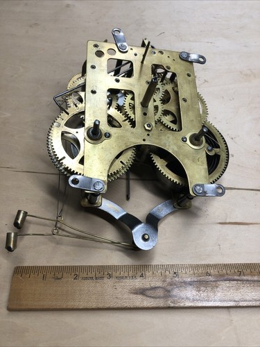 Vintage Gilbert Mantle Clock Movement PARTS REPAIR | eBay