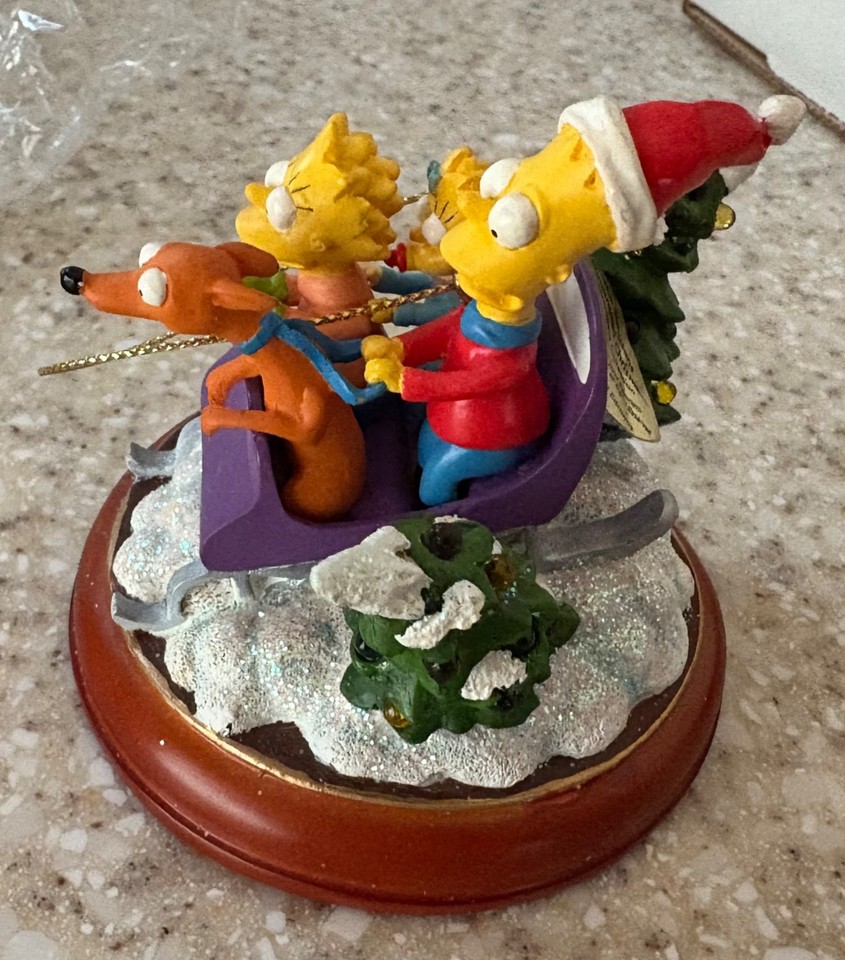 The Simpsons Pick From 4 Different Bradford Editions Christmas ...