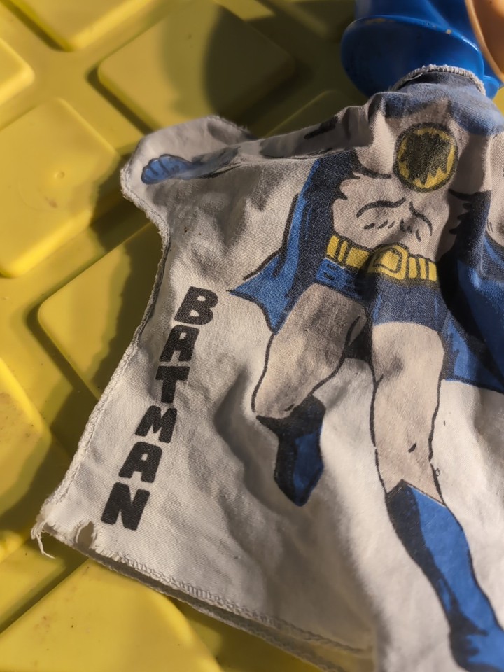 Vintage Batman Hand Puppet, Vinyl Head Cloth Body Ideal Toy Corp 1966 ...