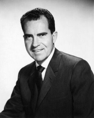 VICE PRESIDENT RICHARD NIXON PORTRAIT OFFICIAL WHITE HOUSE 8X10 ...