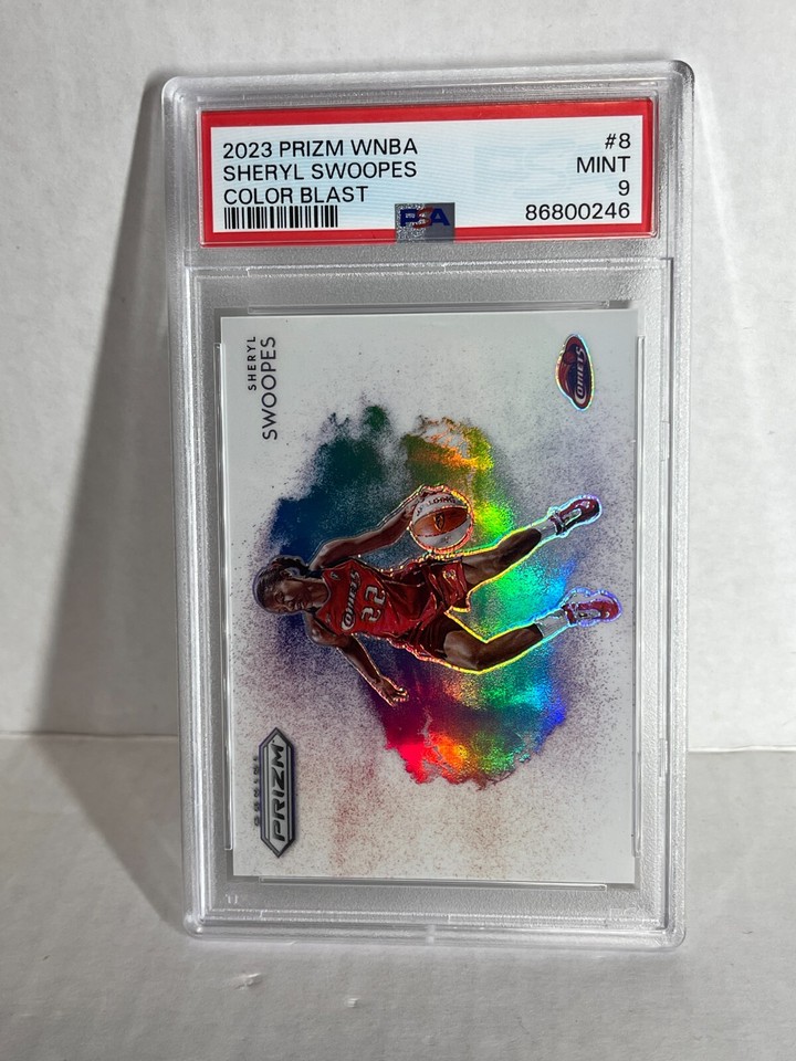 2023 PRIZM SHERYL SWOOPES COLOR BLAST WNBA PSA 9 | eBay