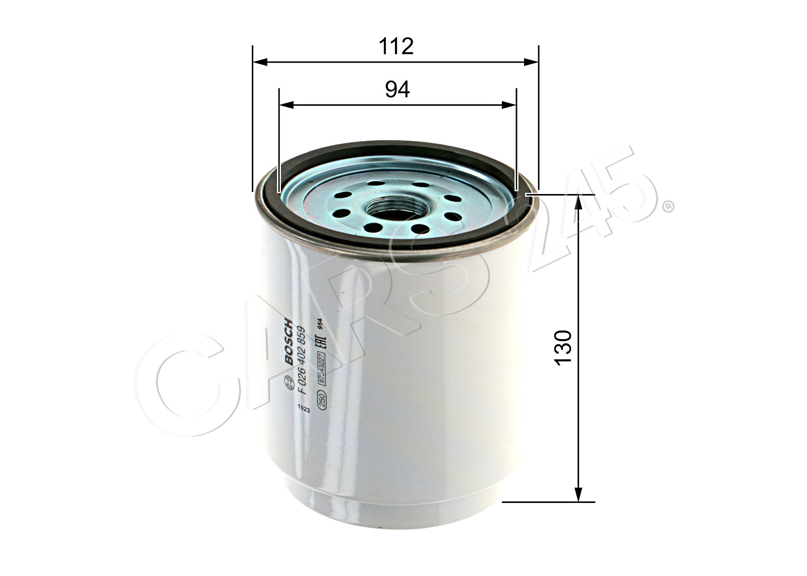 VOLVO 21764966 - Fuel filter cross reference