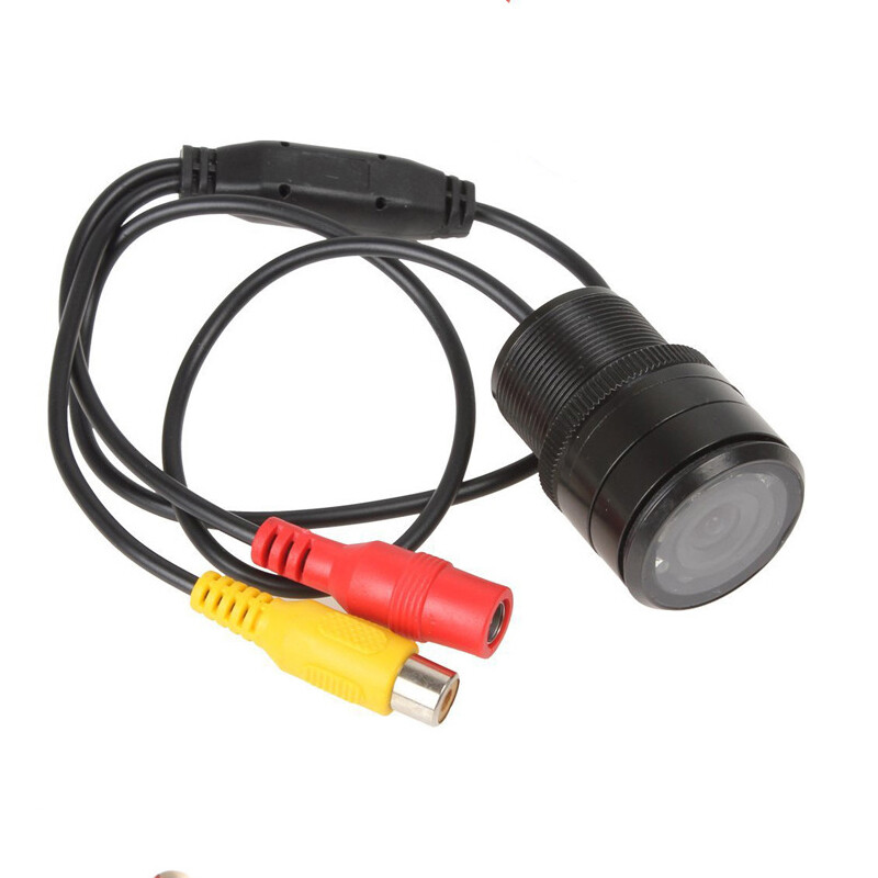 12V 170° 28mm Flush Mount Car Rear View Backup Reversing Camera IR ...