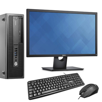 CHEAP FAST DESKTOP PC SET & MONITOR i5 COMPUTER 16GB WINDOWS 10 HDD ...