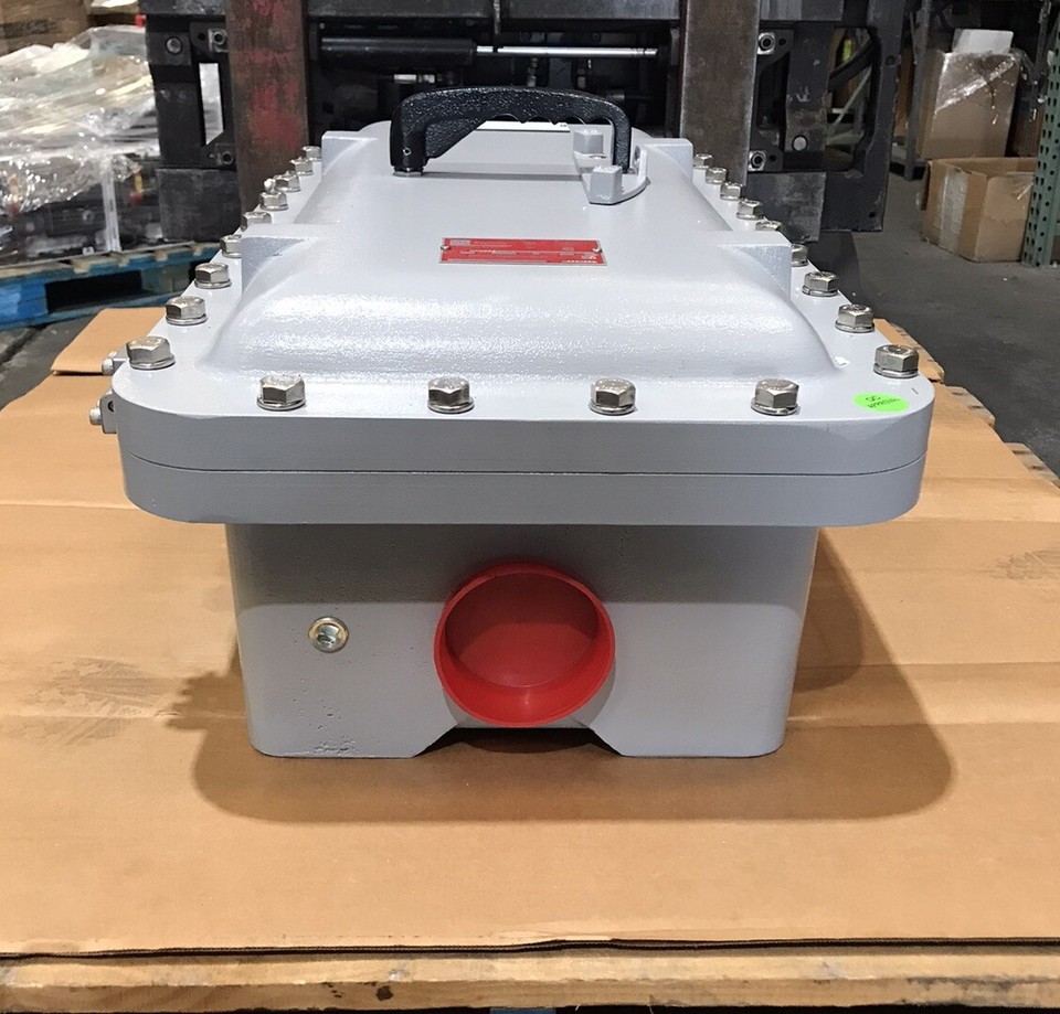 HOUSTON STOCK NEW APPLETON AEEB EXPLOSION PROOF BREAKER ENCLOSURE NEMA ...